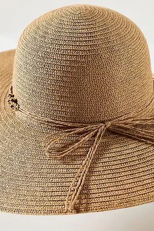 San Diego Hat Candy Braid Trim Floppy Hat