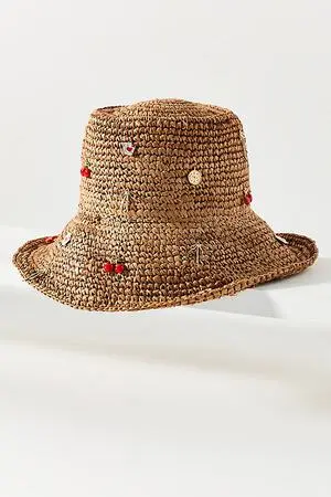 San Diego Hat Charm Bucket Hat - Tan