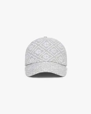 Casablanca Jacquard Baseball Cap - Multicolor