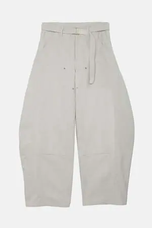 Sacai X Carhartt Wip Oversized Trousers - White