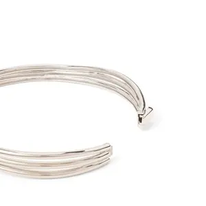 Ralph Lauren Sterling Wavy Bangle