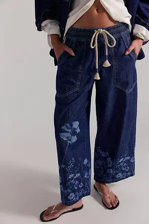 Women's Indigo Bottoms