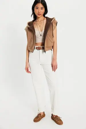 Free People We The Free Pop Layer Vest - Tannin Combo