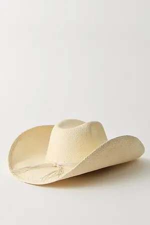 FINCA Cowboy Wide Brim Straw Hat