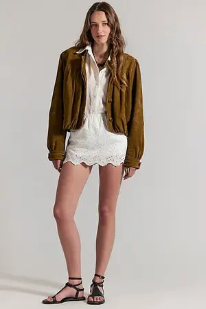 Free People Embroidered Shorts For Women