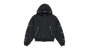 Balenciaga Cargo Zip-up Hoodie