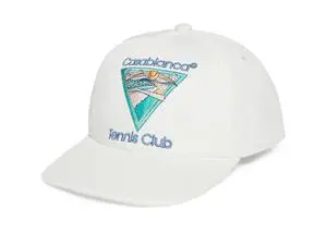Casablanca Embroidered Tennis Club Icon Cap - Off White