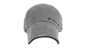 Balenciaga Logo Cap - Dark Grey