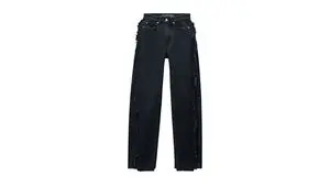 Alexander Wang Float Uneven Side Seam Jeans