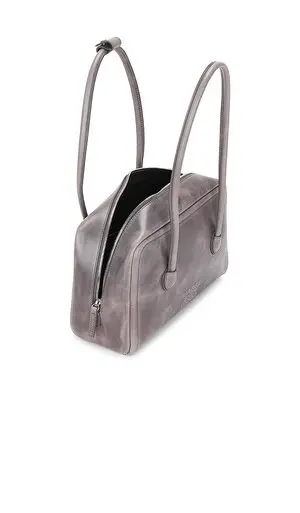 MARGESHERWOOD Soft Boston Shoulder Bag - Grey