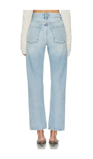 AGOLDE 90's Pinch Waist High Rise Straight Jeans - Blue