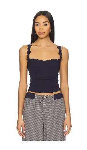Free People X Intimately Spring Fever Cami - Navy