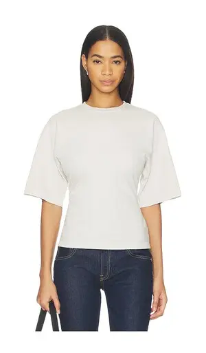AGOLDE Storey Tee Shirt - Beige