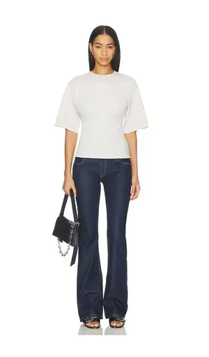 AGOLDE Storey Tee Shirt - Beige
