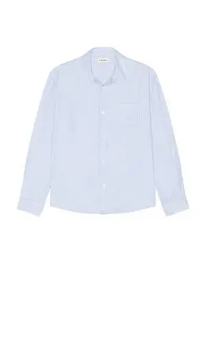 FRAME Relaxed Shirt In . Also - Blue