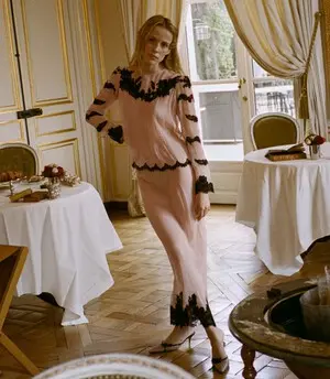 DÔEN Elowen Anniversary Silk Georgette Skirt