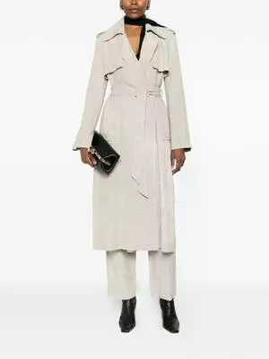 Erika Cavallini Belted Trench Coat