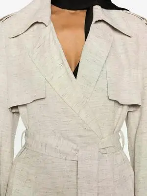 Erika Cavallini Belted Trench Coat