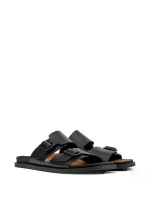 Camper Buckle Lluc Sandals - Black