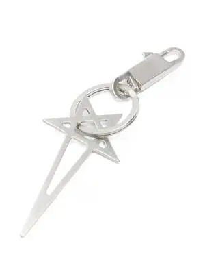 Rick Owens Pentagram Keyring