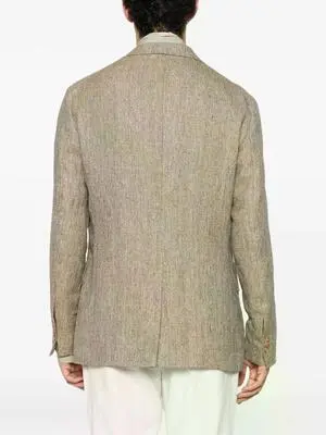 FURSAC Single-breasted Notched-lapel Blazer
