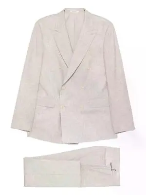 FURSAC Buttoned Double-breasted Suit