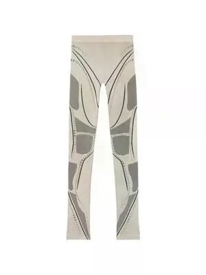 Off-white Ankle Leggings For Women