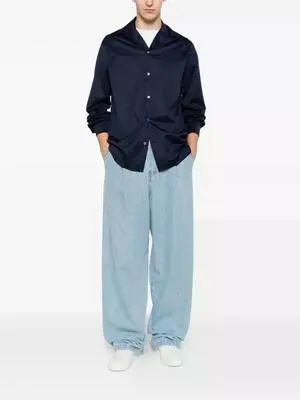 LARDINI Buttoned Shirt - Blue