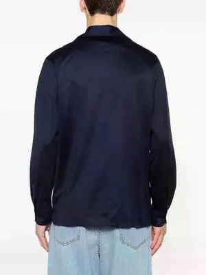 LARDINI Buttoned Shirt - Blue