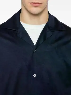 LARDINI Buttoned Shirt - Blue