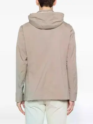 MONTECORE Double-breasted Hooded Jacket