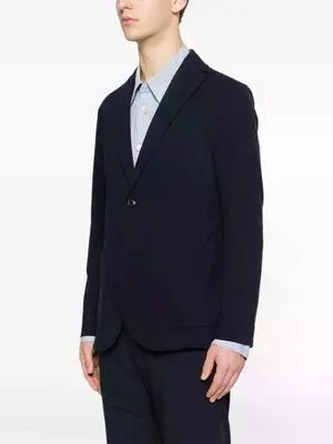 CIRCOLO 1901 Notched Pocket Blazer - Blue