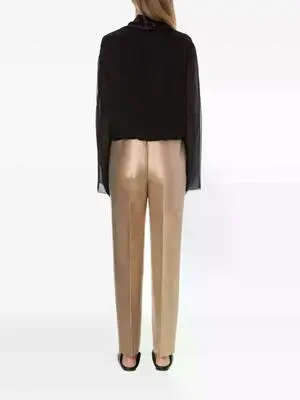 Alberta Ferretti Mikado Trousers