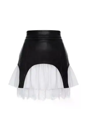 HAMZA Layered Skirt - Black