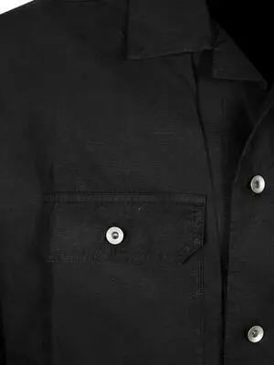 Rick Owens Magnum Tommy Button Pocket Shirt - Black