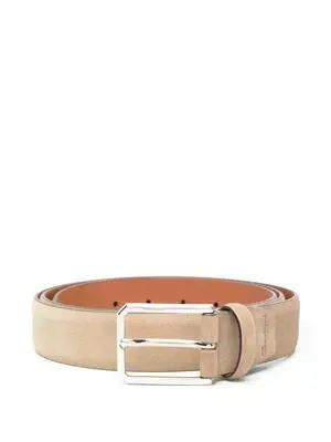 Santoni Leather Belt - Neutrals