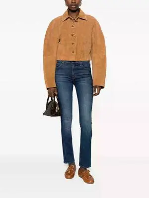 MOTHER The Rascal Skimp Straight-leg Jeans