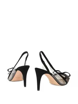 Red Valentino Bow Polka-dot Pumps