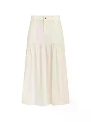 MARIE OLIVER Panelled Ruffled Skirt