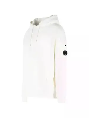 C.P. COMPANY Drawstring Hoodie With Lens Patch