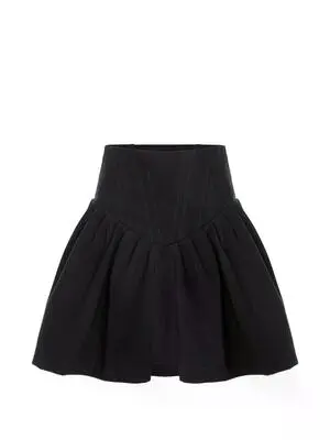 HAMZA A-line Skirt - Black