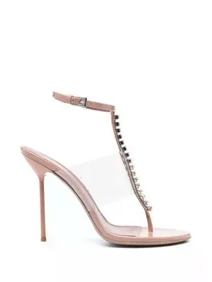 Paris Texas Lidia Embellished Sandals - Pink