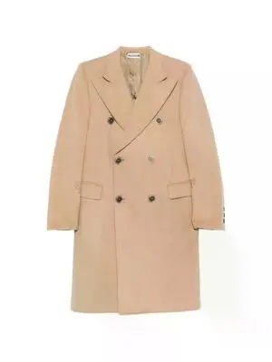 A.N.G.E.L.O. VINTAGE CULT Double-breasted Wool Coat - Neutrals