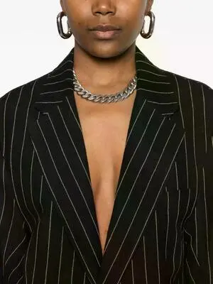 R13 Buttoned Pinstripe Blazer