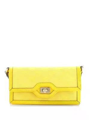 Gucci Luce Gg Canvas Mini Shoulder Bag - Yellow