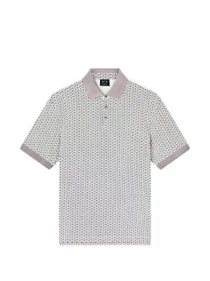 Armani Exchange Patterned Polo Shirt