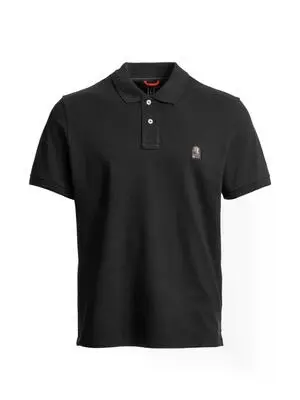 PARAJUMPERS Logo-patch Polo Shirt - Black
