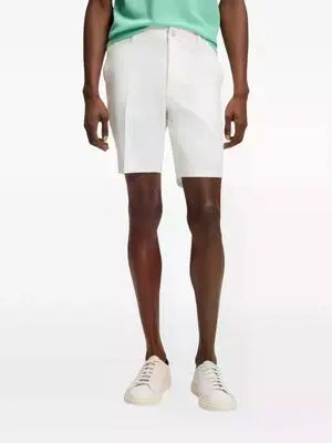 BOSS Stretch-cotton Modern-fit Shorts - White