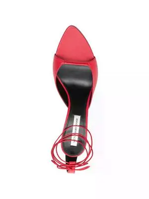 Victoria Beckham Eliza Stiletto Sandals - Red