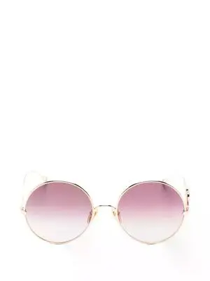Chloé Round-shape Sunglasses - Gold